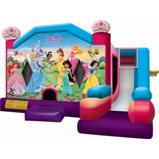 Disney Princess Combo Slide, Disney Princess Bounce House With Slide ...