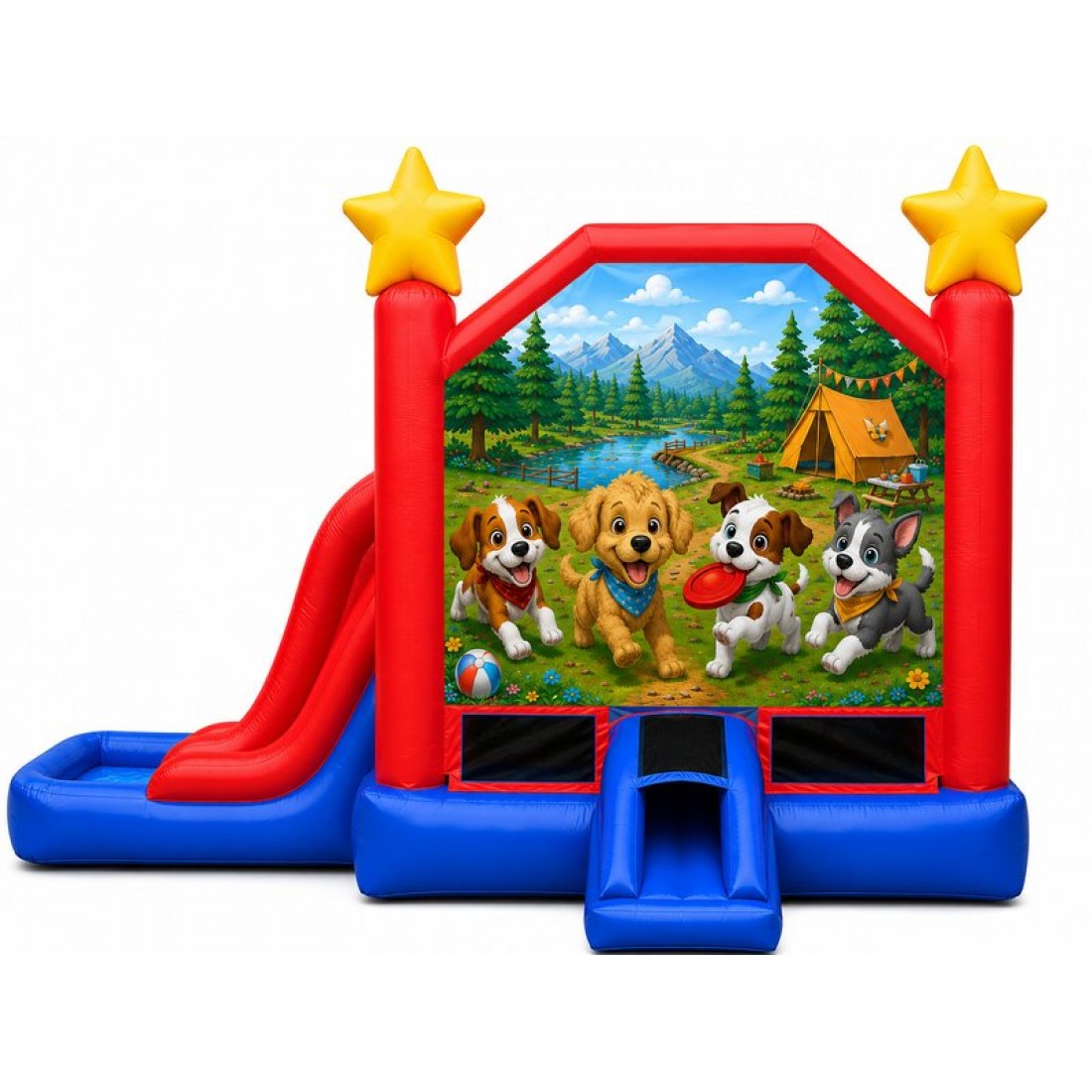 Magic Jump Inflatables, Mickey Mouse Bounce House Slide For Sale ...