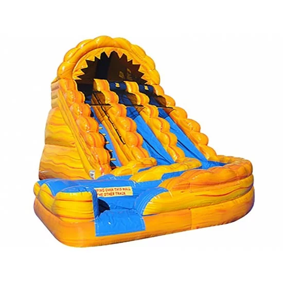 Raging Rapids Water Curve Slide, Inflatable Water Slides Usa ...