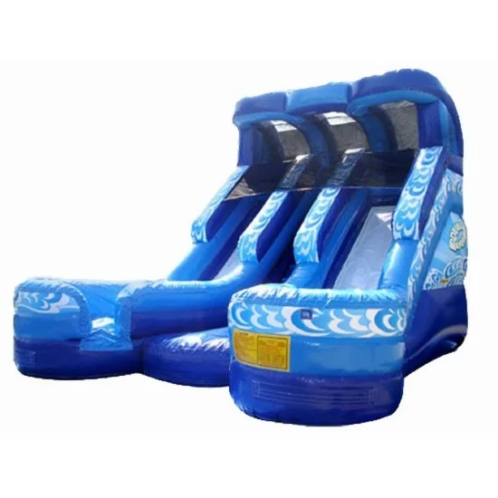 Double Splash Slide, Cheap Inflatable Double Splash Slide For Sale ...