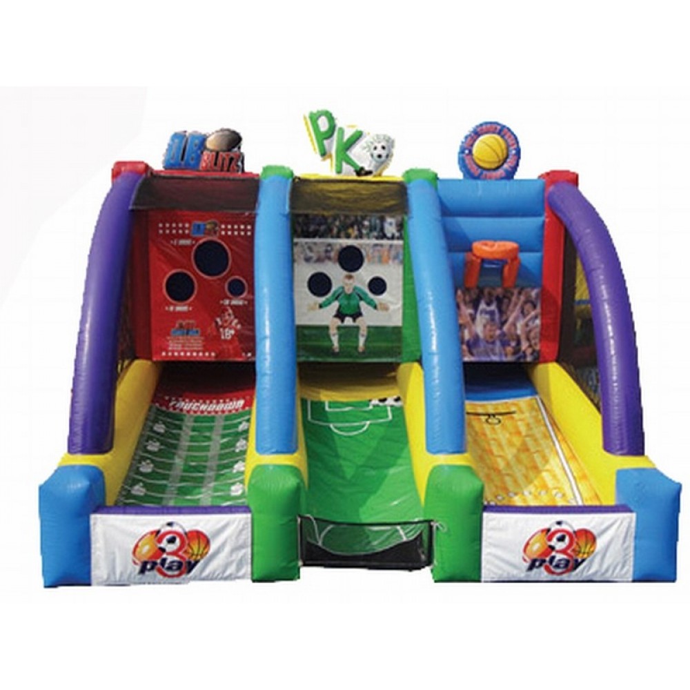 3 Sports Inflatable Game, 3 Sports Inflatable Game For Sale.