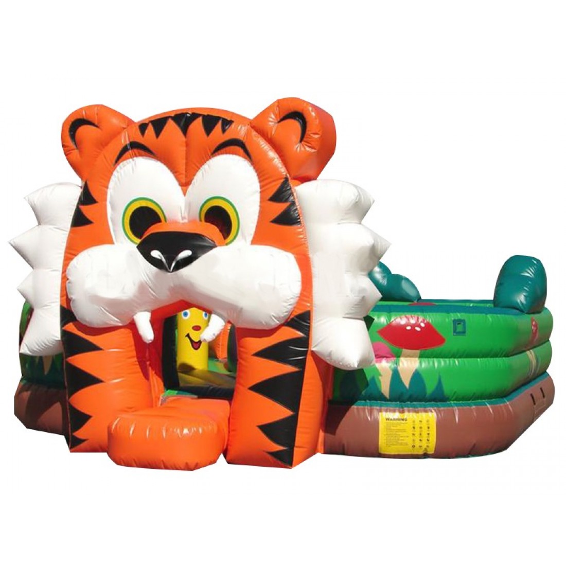 Happy Jump Tiger Junior Safari, Cheap Toddler Bounce House For Sale.