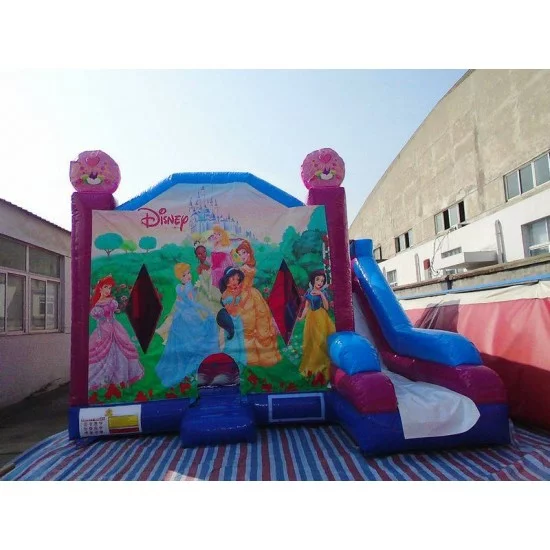 Disney Princess Combo Slide, Disney Princess Bounce House With Slide ...