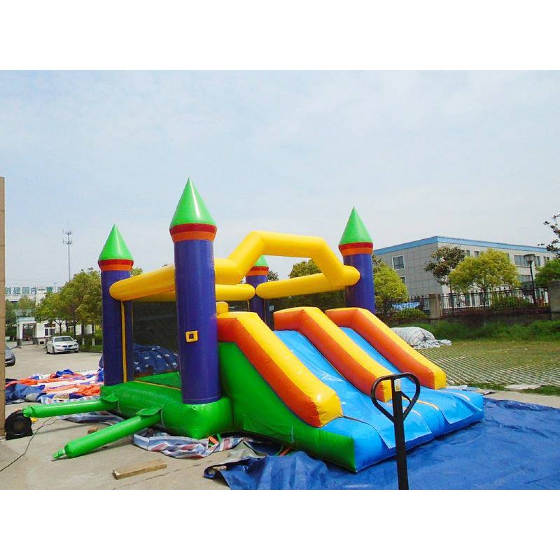 Amusement Inflatable Slide Castle, Amusement Inflatable Slide Castle ...