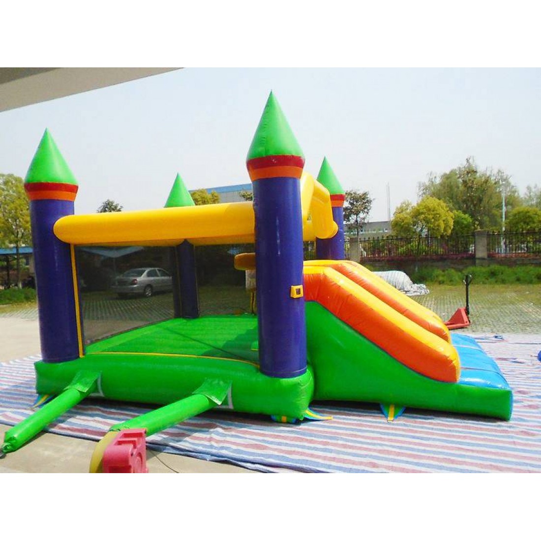 Amusement Inflatable Slide Castle, Amusement Inflatable Slide Castle ...