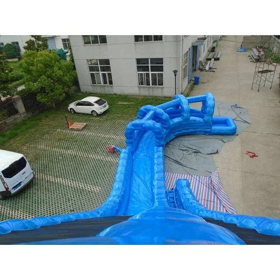 The Twister With Curve Water Slide For Sale - Inflatable Water Slides ...