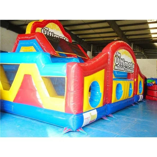 Module Challenge Rush Obstacle Course, Inflatable Obstacle Course For Sale