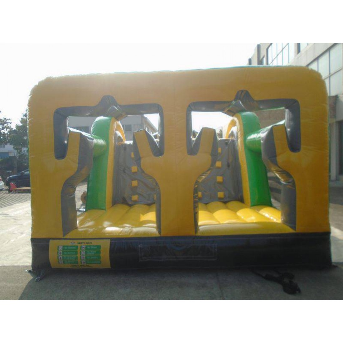 95ft Toxic Rush Inflatable Obstacle Course For Sale - Inflatable ...